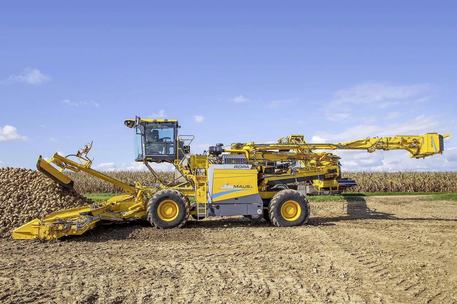 Ropa Maus 6 ładuje, waży i ogrzewa stopy